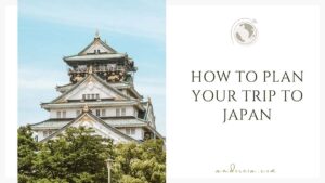 How to Plan a Trip to Japan (for the First Time) • andoreia